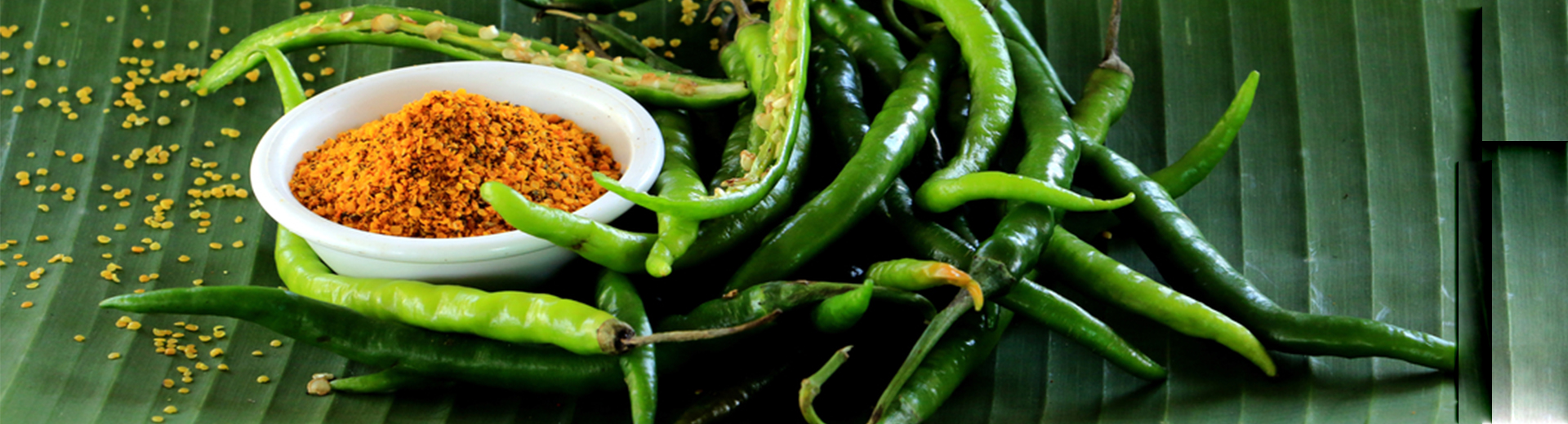 Dehydrated Organic Green Chilli Powder | Smart Link International